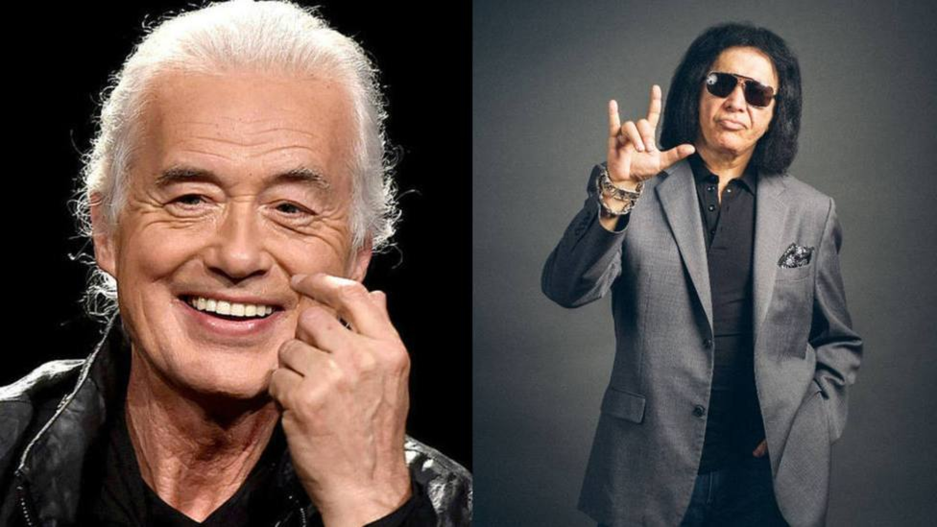 Gene Simmons (Kiss) recuerda lo que le dijo Jimmy Page (Led Zeppelin ...