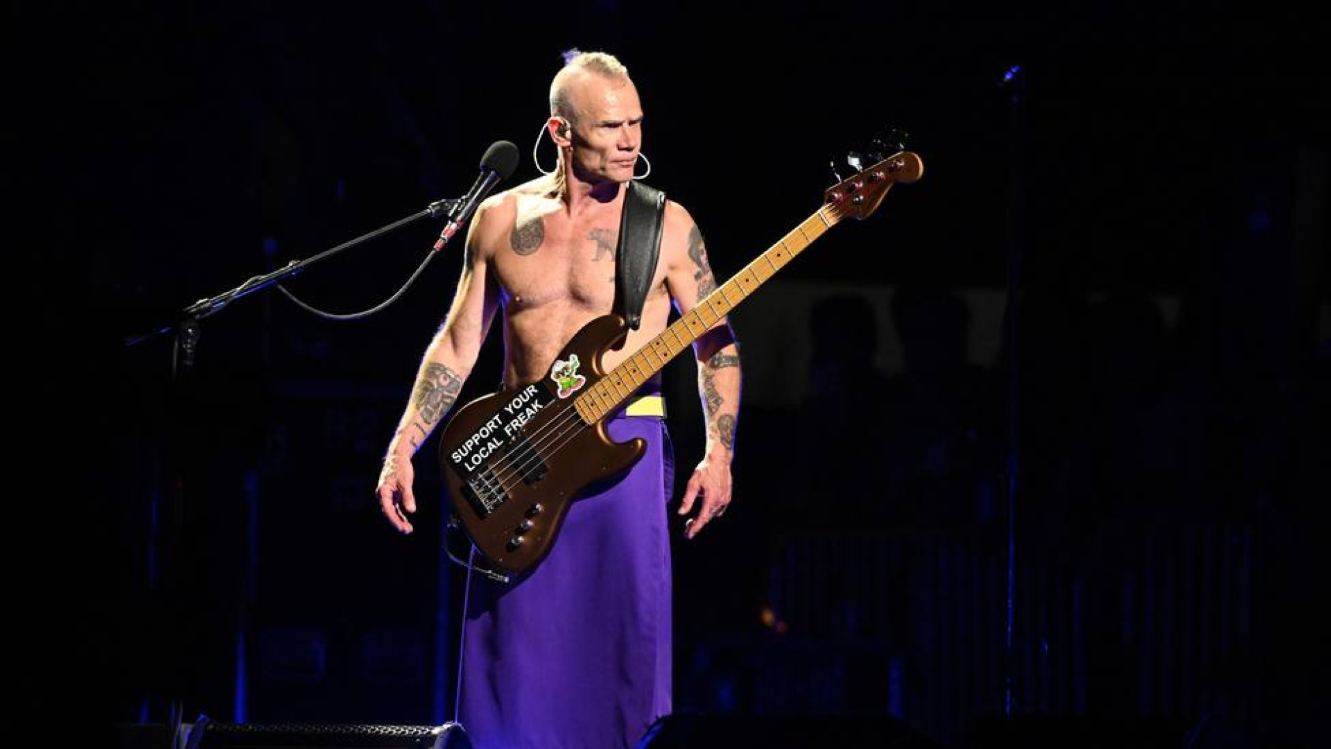 La entrevista más excéntrica de Flea en RockFM y el motivo por el que ...