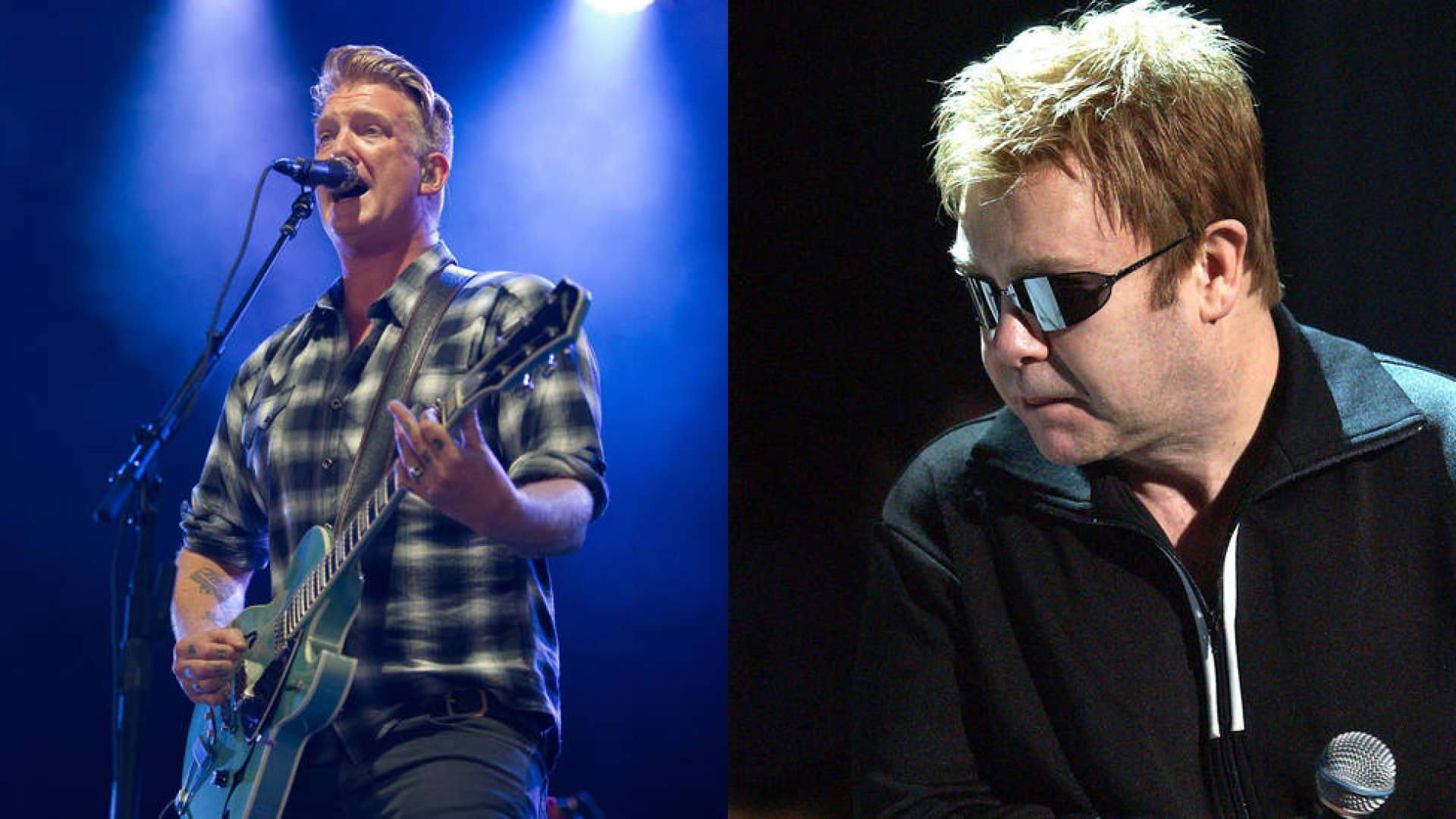 La indirecta más dura de Elton John a Josh Homme (QOTSA): "Disfruta ...