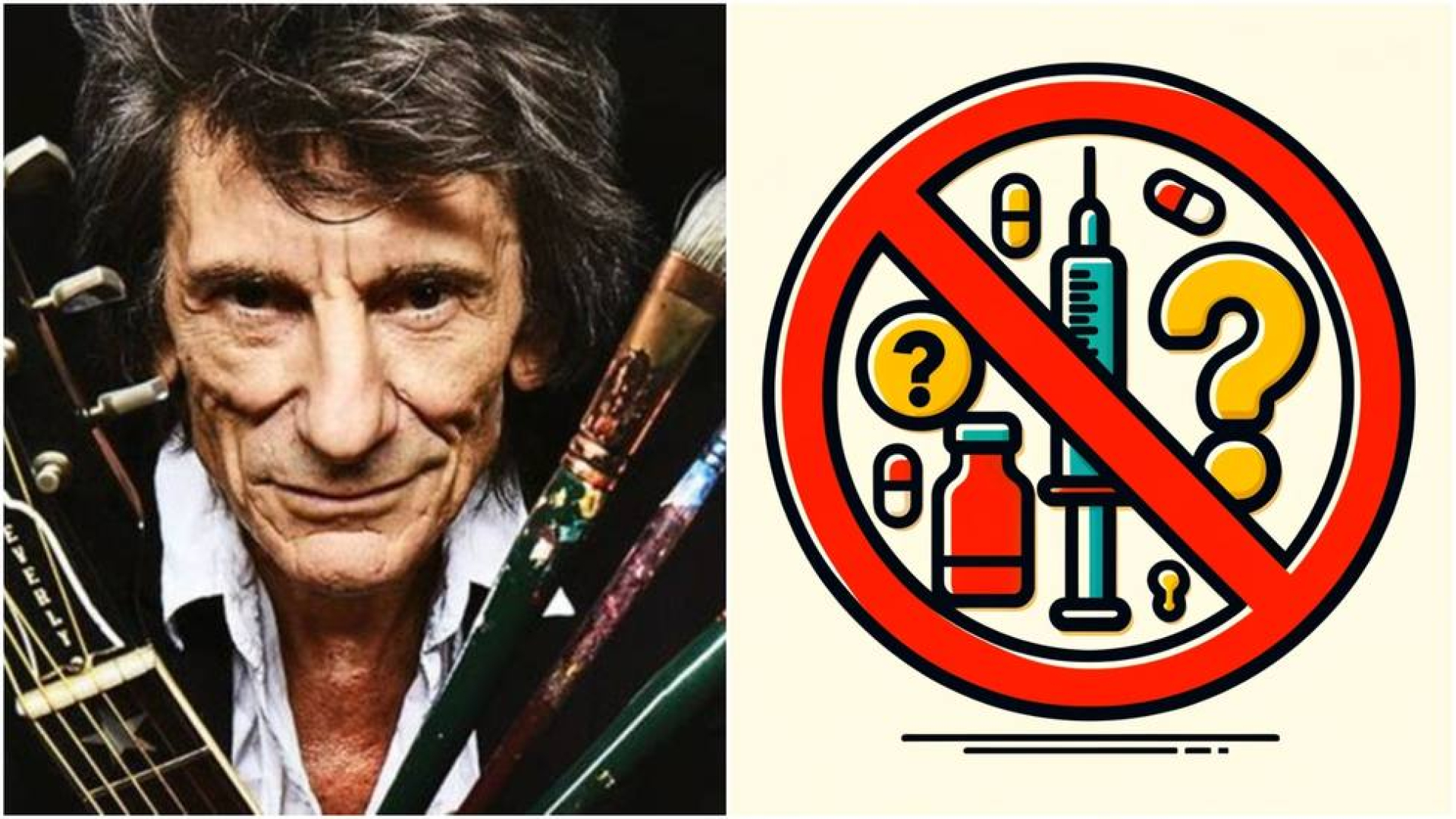 Ron Wood (The Rolling Stones) ha encontrado una nueva forma de ...