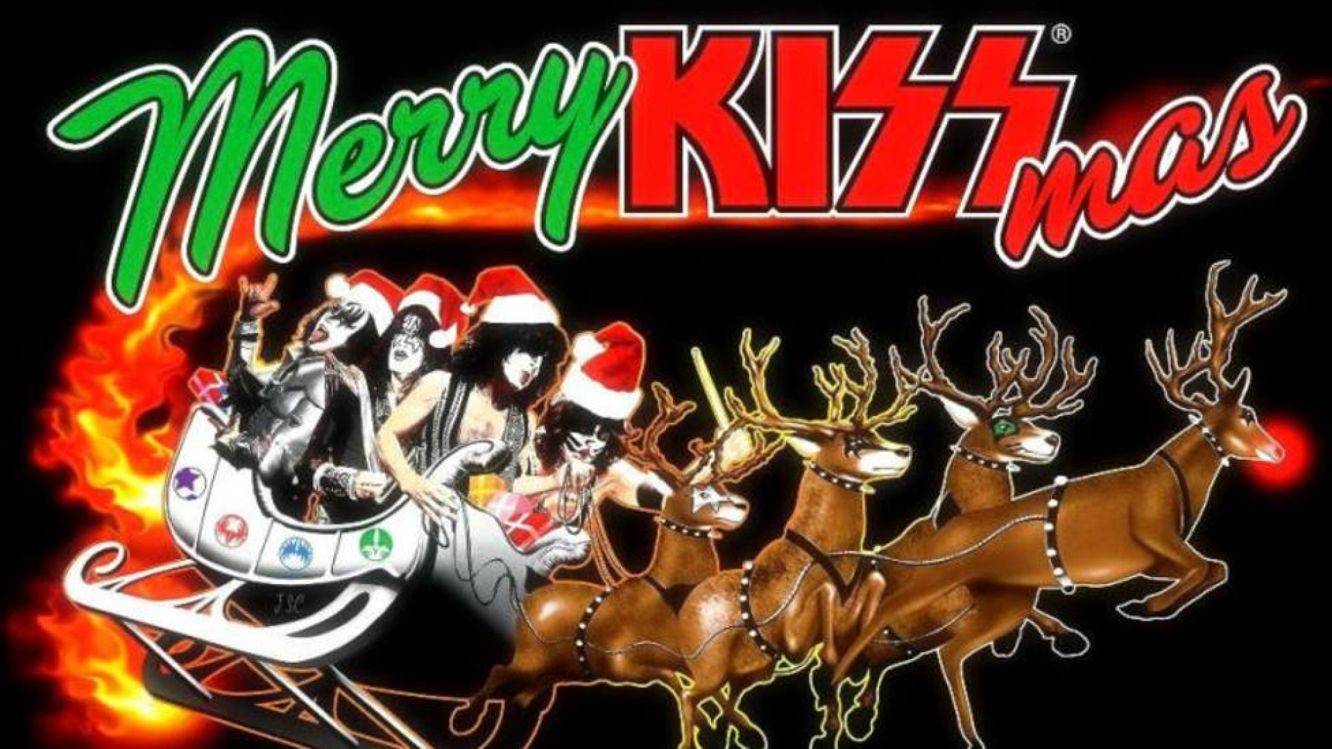 Las felicitaciones más "navideñas" del mundo del rock