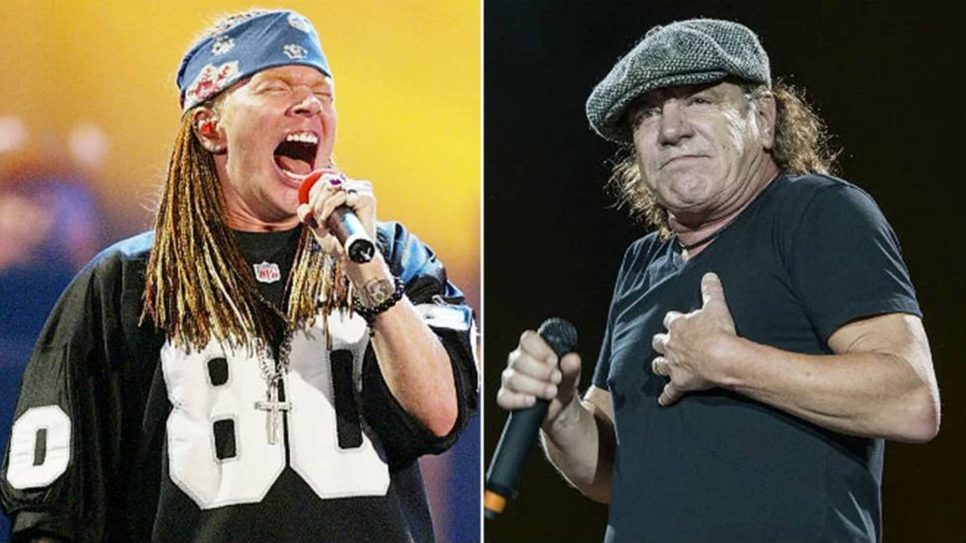 Brian Johnson cuenta que no vio a Axl Rose al frente de AC/DC: "Es como ...