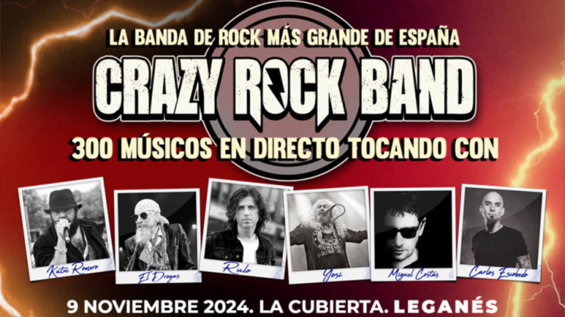 Crazy Rock Band: cuenta atrás para uno de los eventos más grandes del año