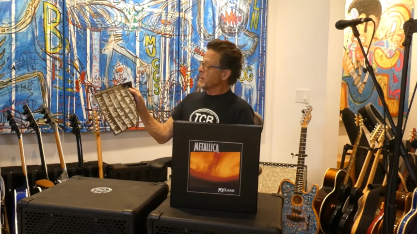 Jason Newsted desata la locura con la reedición de 'ReLoad' de Metallica