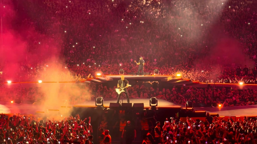 Así fue el primer concierto de Metallica en 2026: repertorio y vídeos